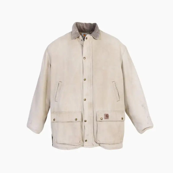 Vintage Carhartt Work Jacket Washed Sand – Vintage Jacket