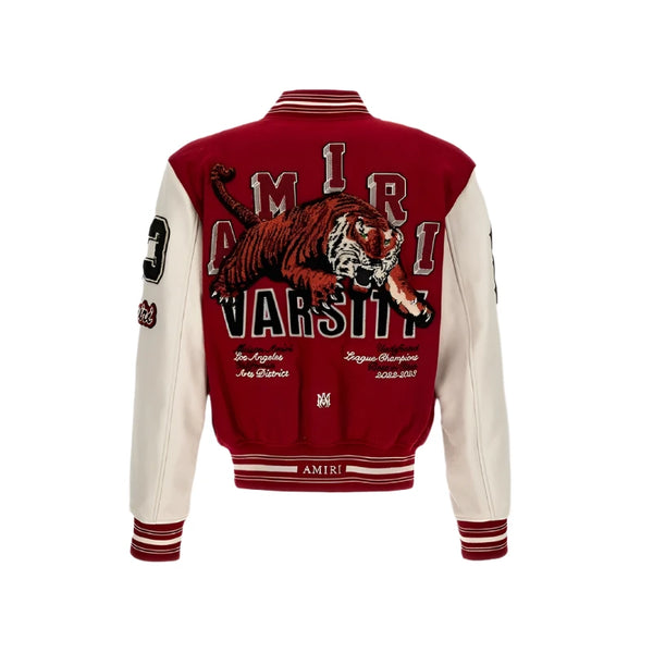Amiri Red Letterman Varsity Jacket – Vintage Jacket