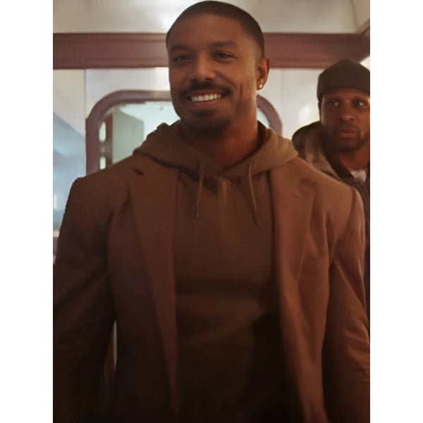 Brown Creed 3 Michael B. Jordan Blazer – Vintage Jacket