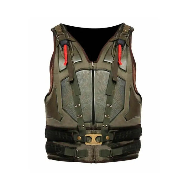 Tom Hardy Bane Brown Vest – Vintage Jacket