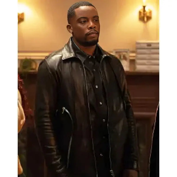 Woody McClain Cane Tejada Power Book II: Ghost Black Leather Jacket ...