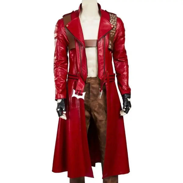 Devil May Cry 3 Dante Red Trench Coat – Vintage Jacket