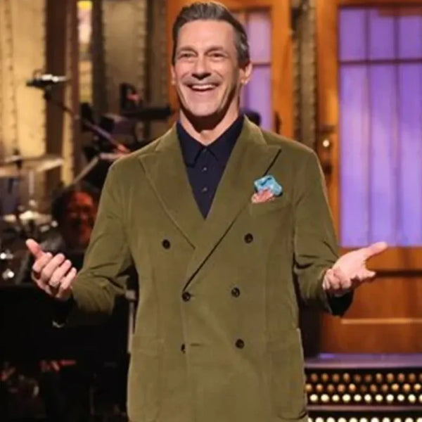 Jon Hamm SNL Green Suede Blazer | Classic Saturday Night Look – Vintage ...