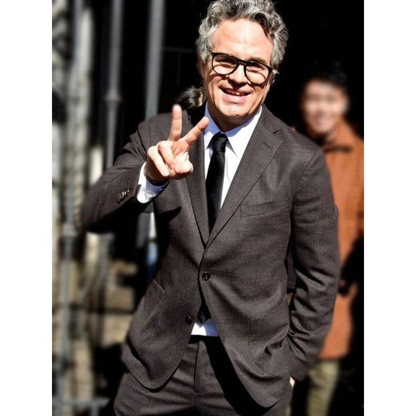 Walk of Fame Star Ceremony Mark Ruffalo Suit – Vintage Jacket