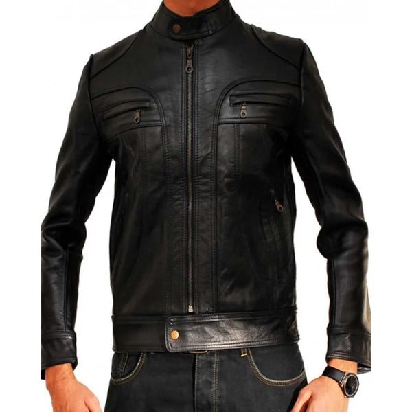 Men's Ghosts of Girlfriends Past Conner Mead Vintage Slim Fit Leather ...