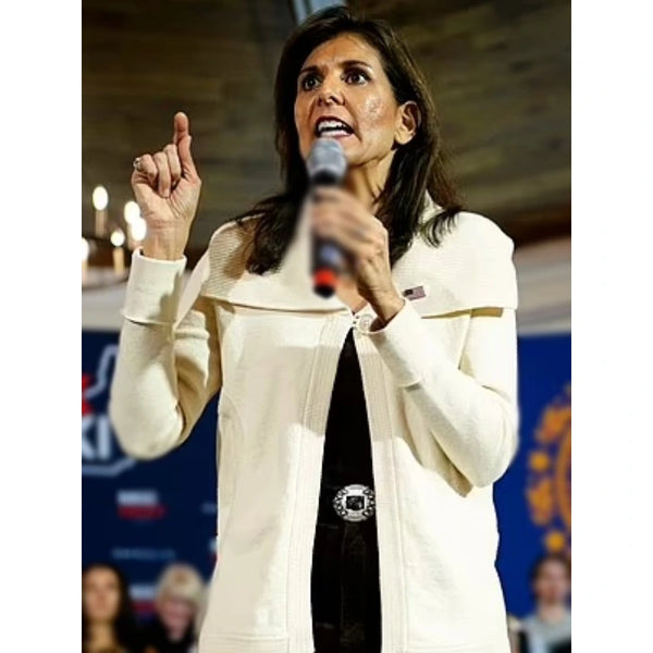 Nikki Haley Politician Blazer Off-White – Vintage Jacket