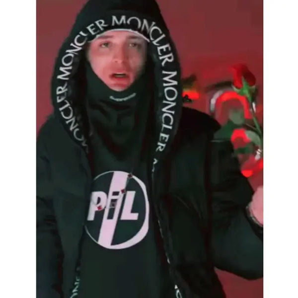 Peso Pluma Moncler Black Parachute Jacket – Vintage Jacket