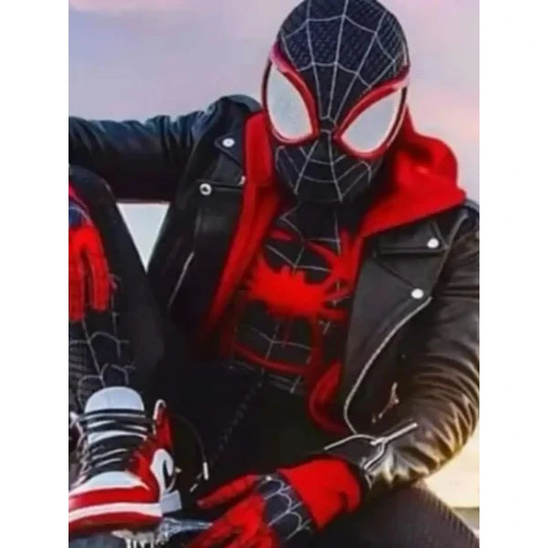 Spider-Man Across The Spider-Verse Miles Morales Jacket – Vintage Jacket