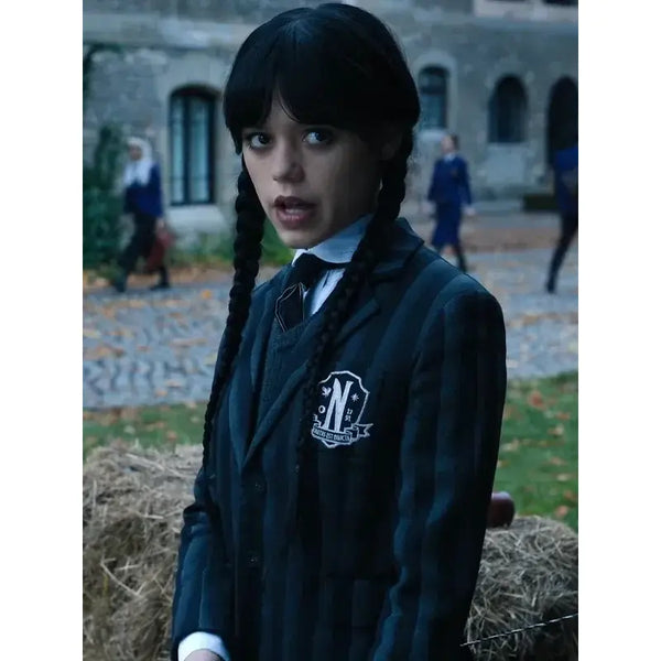 Wednesday Addams 2022 Uniform Blazer – Vintage Jacket
