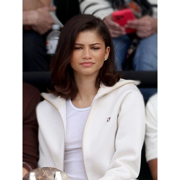 Zendaya Tennis Core Hoodie – Vintage Jacket