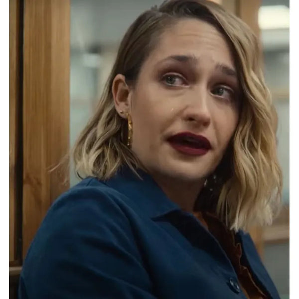 Sex Education Season 3 Hope Haddon Blue Jacket | 30% Off – Vintage Jacket