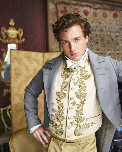 Ghosts Toby Nightingale Grey Tailcoat - Rory Fleck Byrne – Vintage Jacket