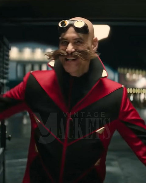 Sonic the Hedgehog Dr. Ivo Robotnik Red Coat | 40% Off - Vintage Jackets