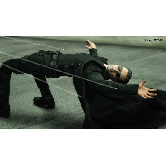 Neo The Matrix 4 Black Minimalist Style Jacket – Vintage Jacket