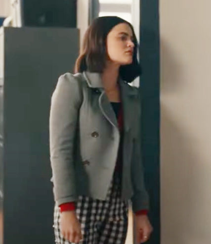 The Hating Game Lucy Hutton Grey Jacket| 30% Off - Vintage Jackets