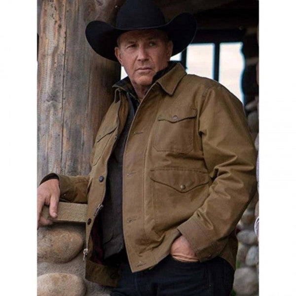 Yellowstone Season 2 John Dutton Brown Jacket | 18% OFF – Vintage Jacket