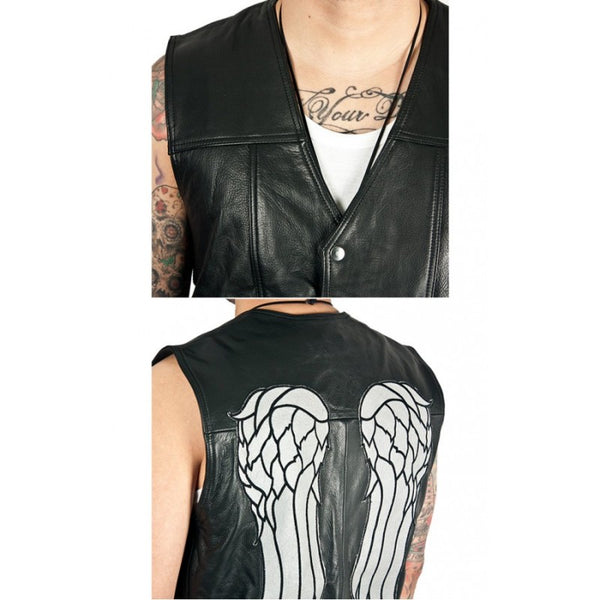 Daryl Dixon The Walking Dead Wings Vest- Norman Reedus Vest – Vintage ...