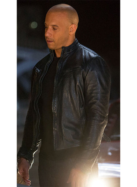 Fast and Furious 6 Vin Diesel Leather Jacket | Dominic Toretto Style ...