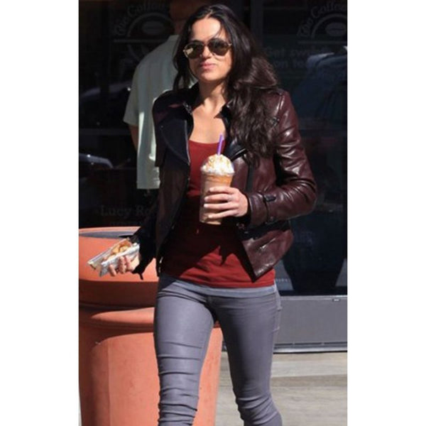 Fast and Furious Michelle Rodriguez Leather Jacket – Letty Ortiz Bold ...