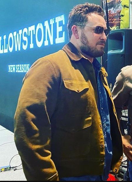 Yellowstone Season 4 Rip Wheeler Leather Jacket | 50% Off - Vintage Jackets