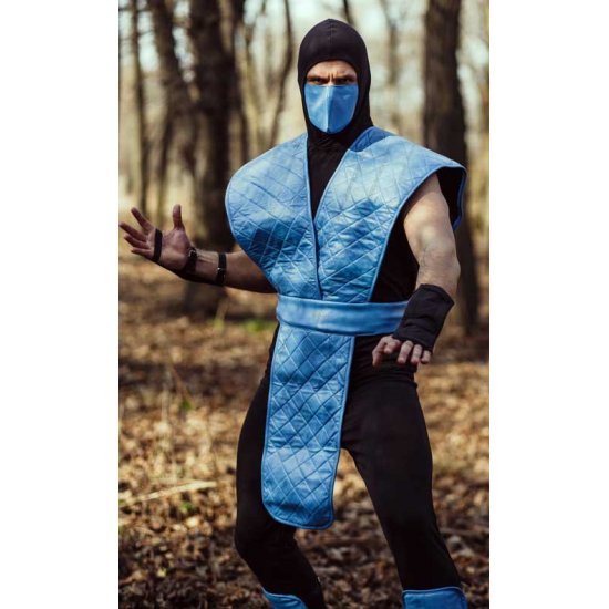 Sub Zero Mortal Kombat Vest - Vintage Jackets