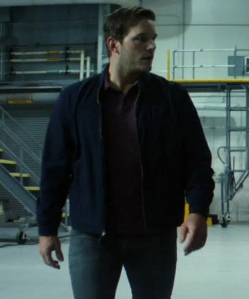 The Tomorrow War 2021 Dan Forester Black Cotton Jacket - Chris Pratt ...