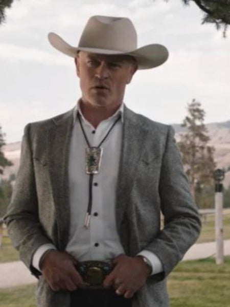 Yellowstone Neal Malcolm Beck Grey Blazer | 39% Off - Vintage Jackets